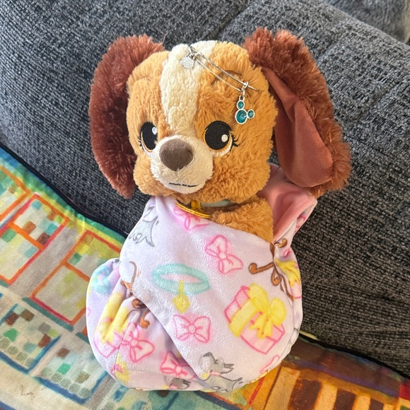 Disney | Toys | Disney Baby Lady Baby Plush And Disney Alex And Ani ...